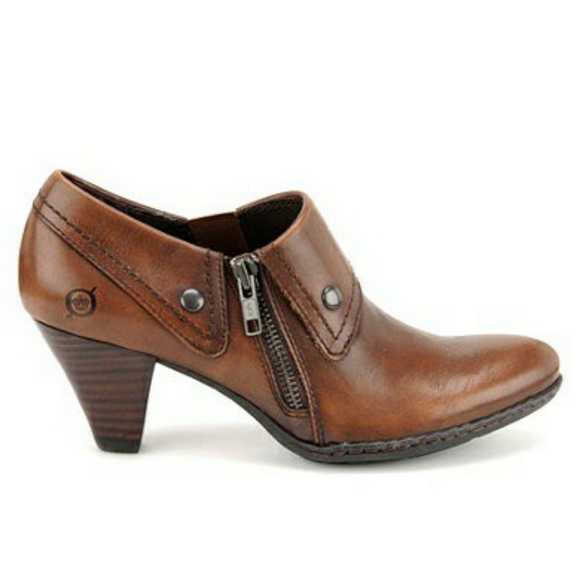 Born | Shoes | Born Chestnut Brown Leather Tanya Shooties Oxford ...